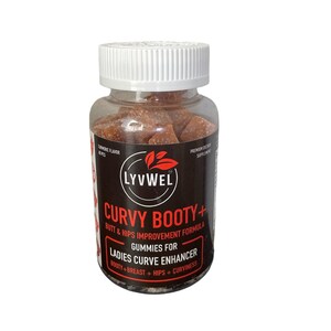 Lyvwel Curvy Booty Supplement Enhance Your Natural Curves 60 Capsules ...