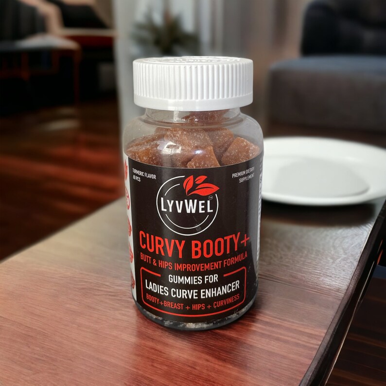 Lyvwel Curvy Booty Supplement Enhance Your Natural Curves 60 Capsules ...