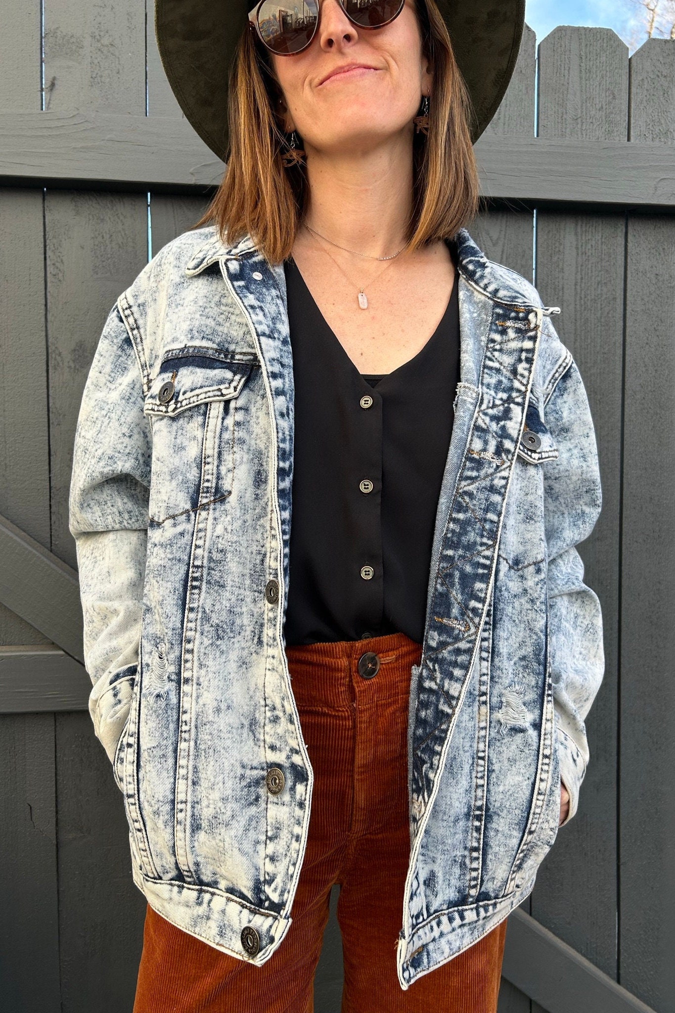 Eye of Horus Custom Painted Jean Jacket, Eye of Ra Jacket, All Seeing ...