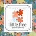 Little Free Puzzle Library Sign: Weatherproof Outdoor Lending - Etsy