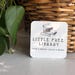 Free Little Library Sign, Cork-back Waterproof Sign, Lending Library ...