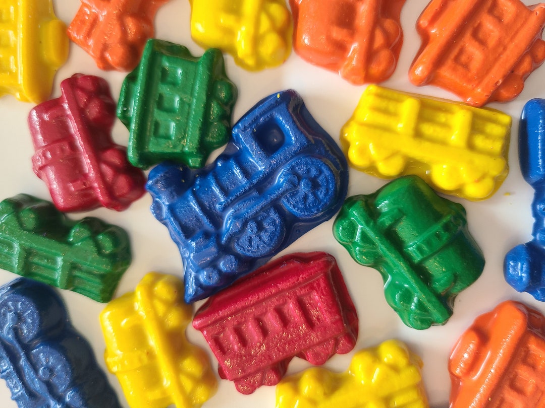Train Party Favors - Train Crayons - Personalized Train Labels ...