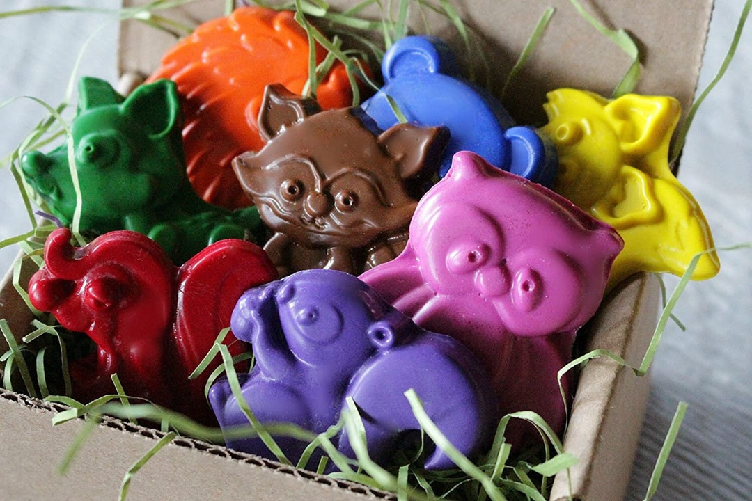 Farm Forest Friend Crayons - Recycled Holiday CRAYONS - Eco Beeswax Soy ...
