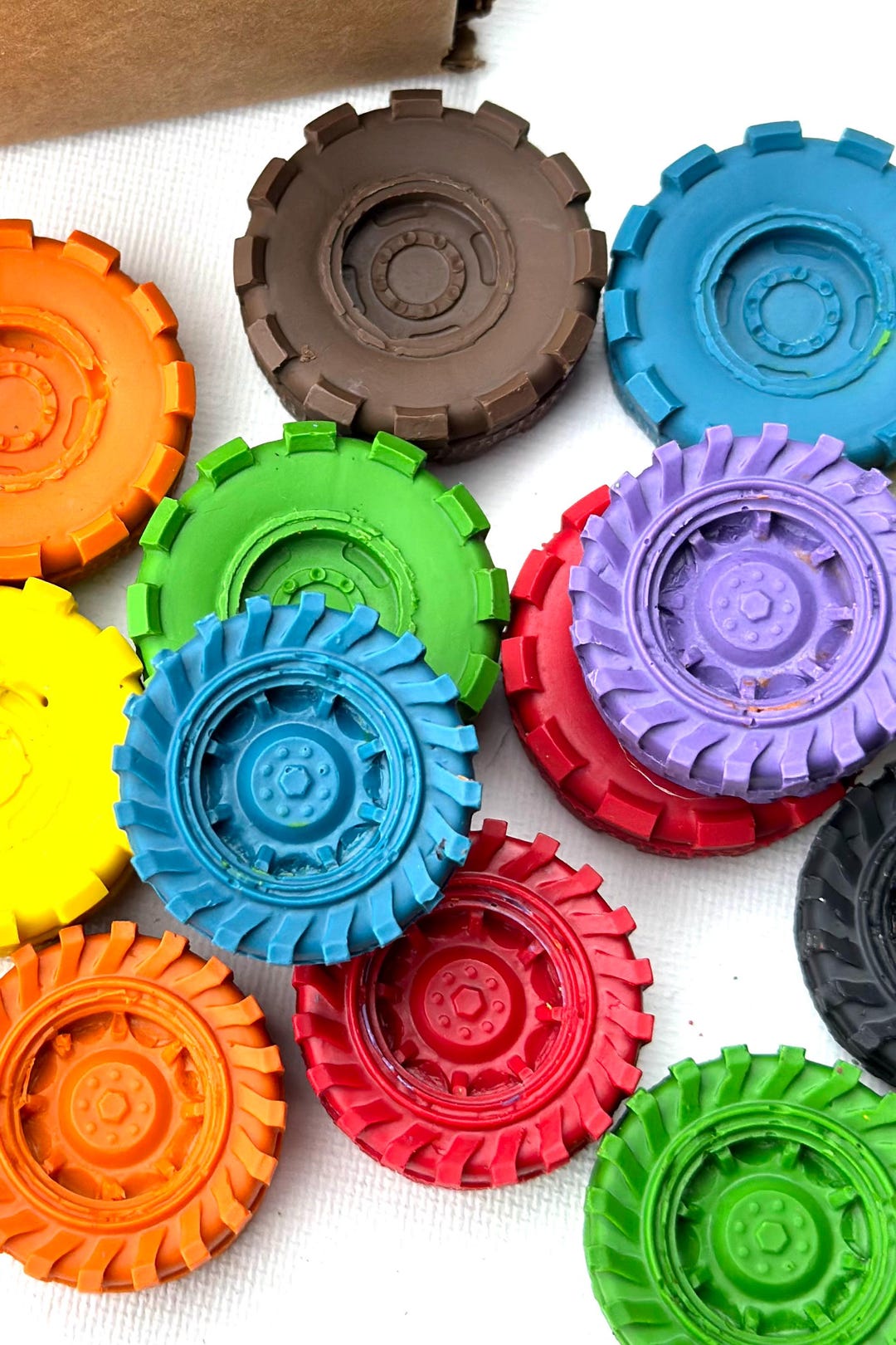 Monster Truck Tire Crayons: Personalized Birthday Party Favors - Etsy