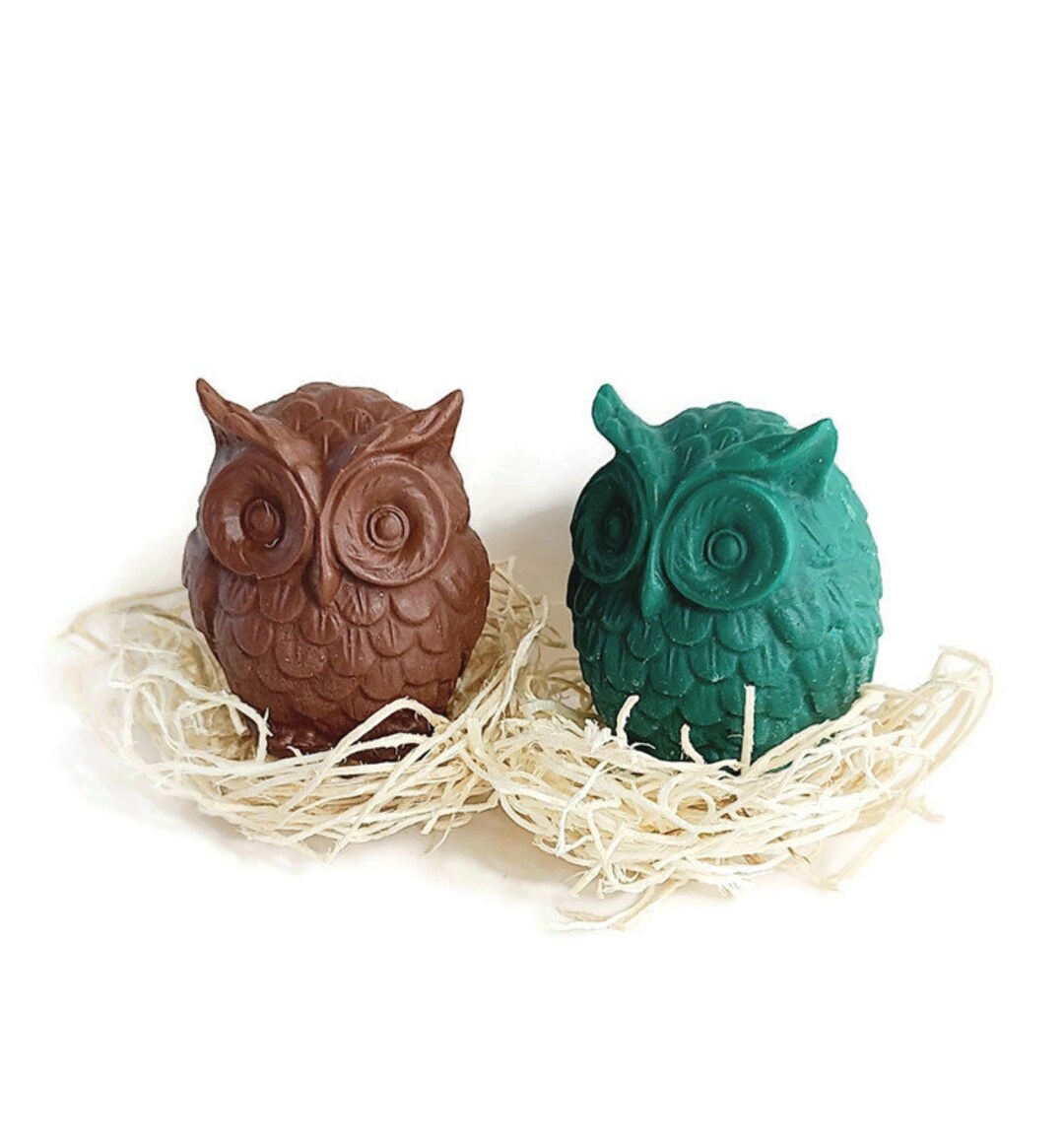 Owl Crayons - Jumbo Crayons for Little Hands - Handmade on Small Farm ...