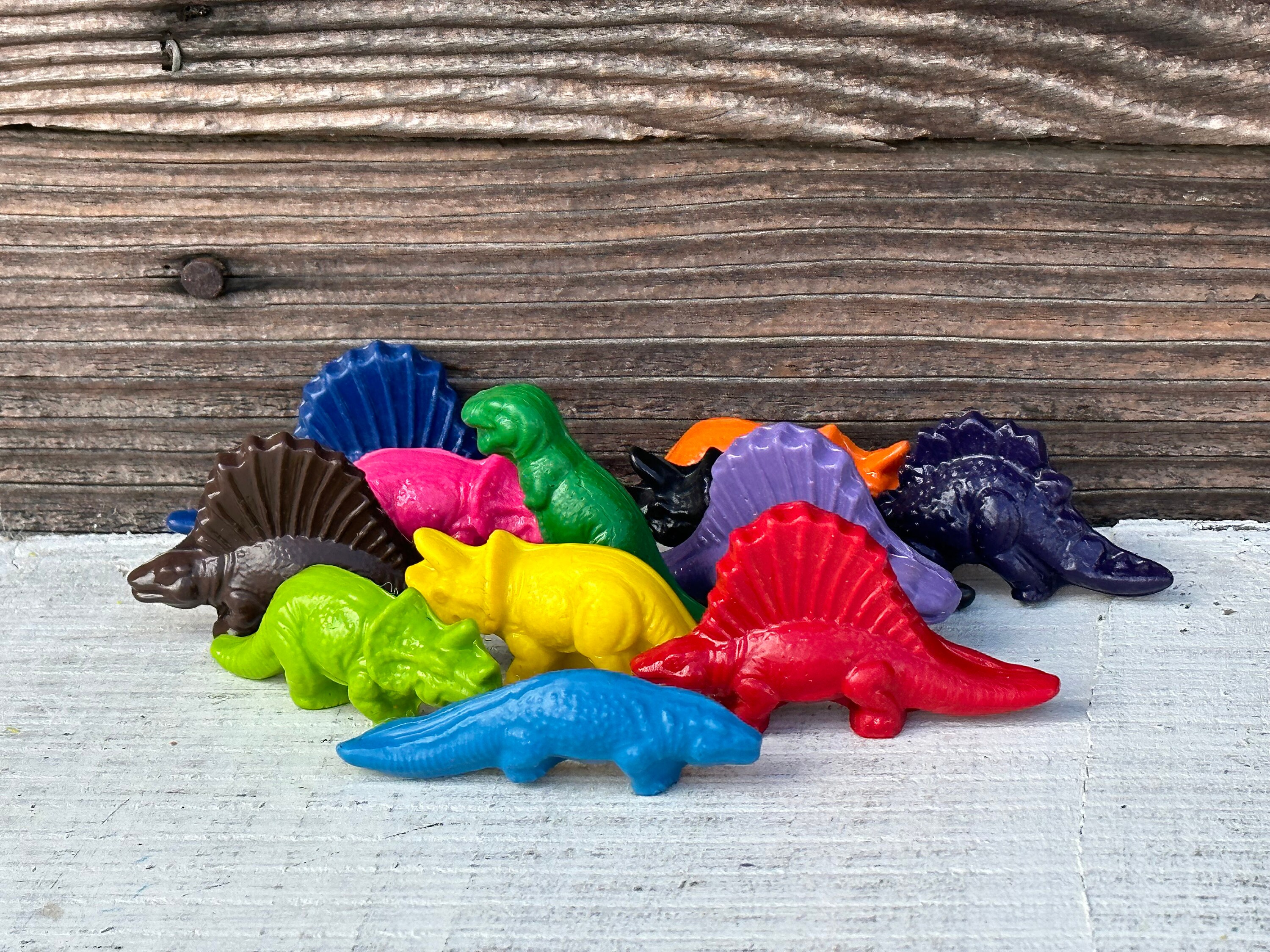 DINOSAUR CRAYONS for Your Little Paleontologist in Your Life - Etsy