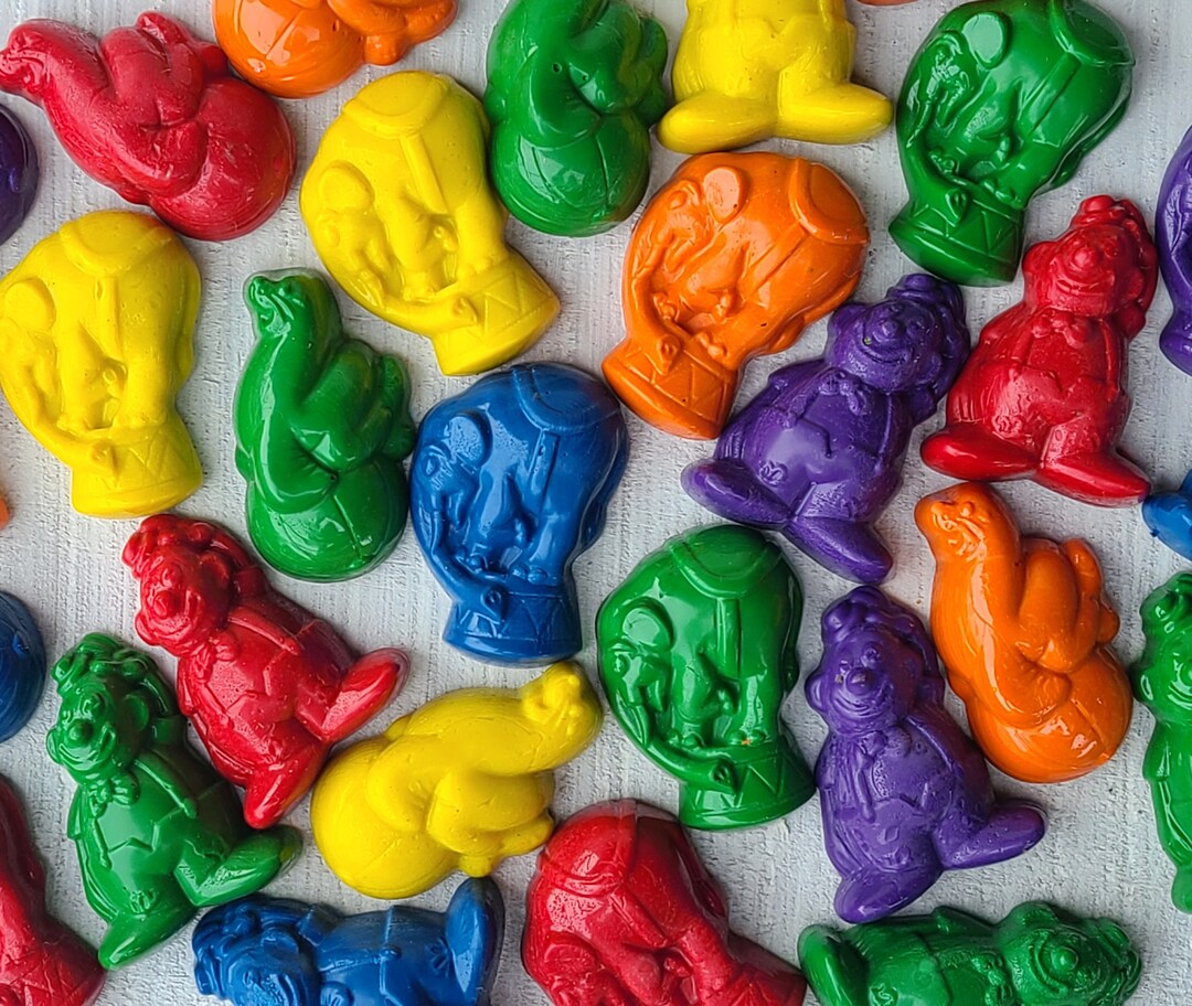 Circus Crayons - Birthday Party Favor Sets - Big Tent Animals - Clown ...