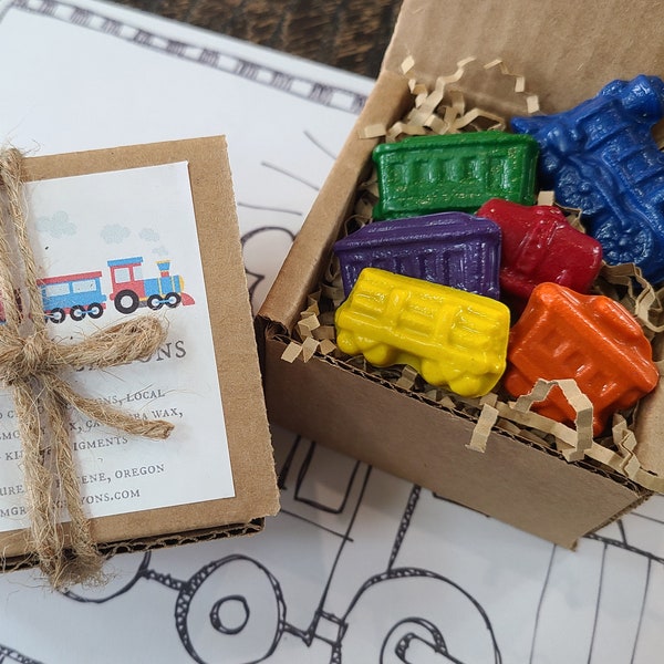 Train Party Favors - Etsy