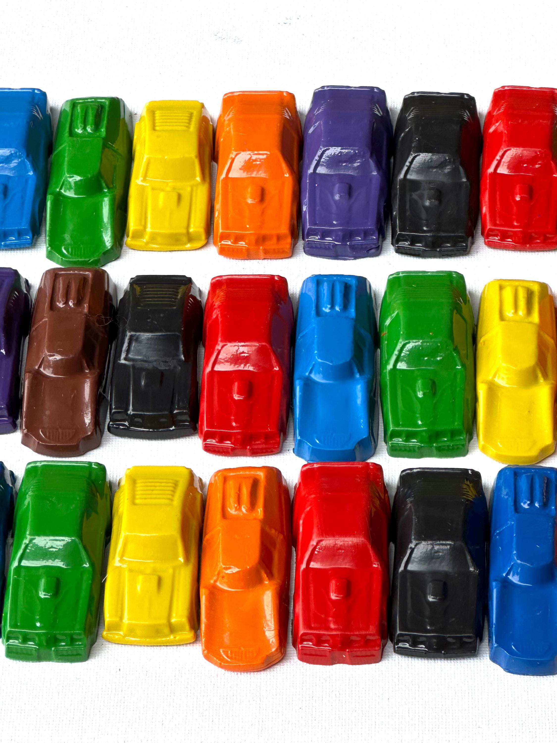 BULK Crayons - Big Coloring Sheet Crayon Bar - Dinosaurs - Race Cars ...