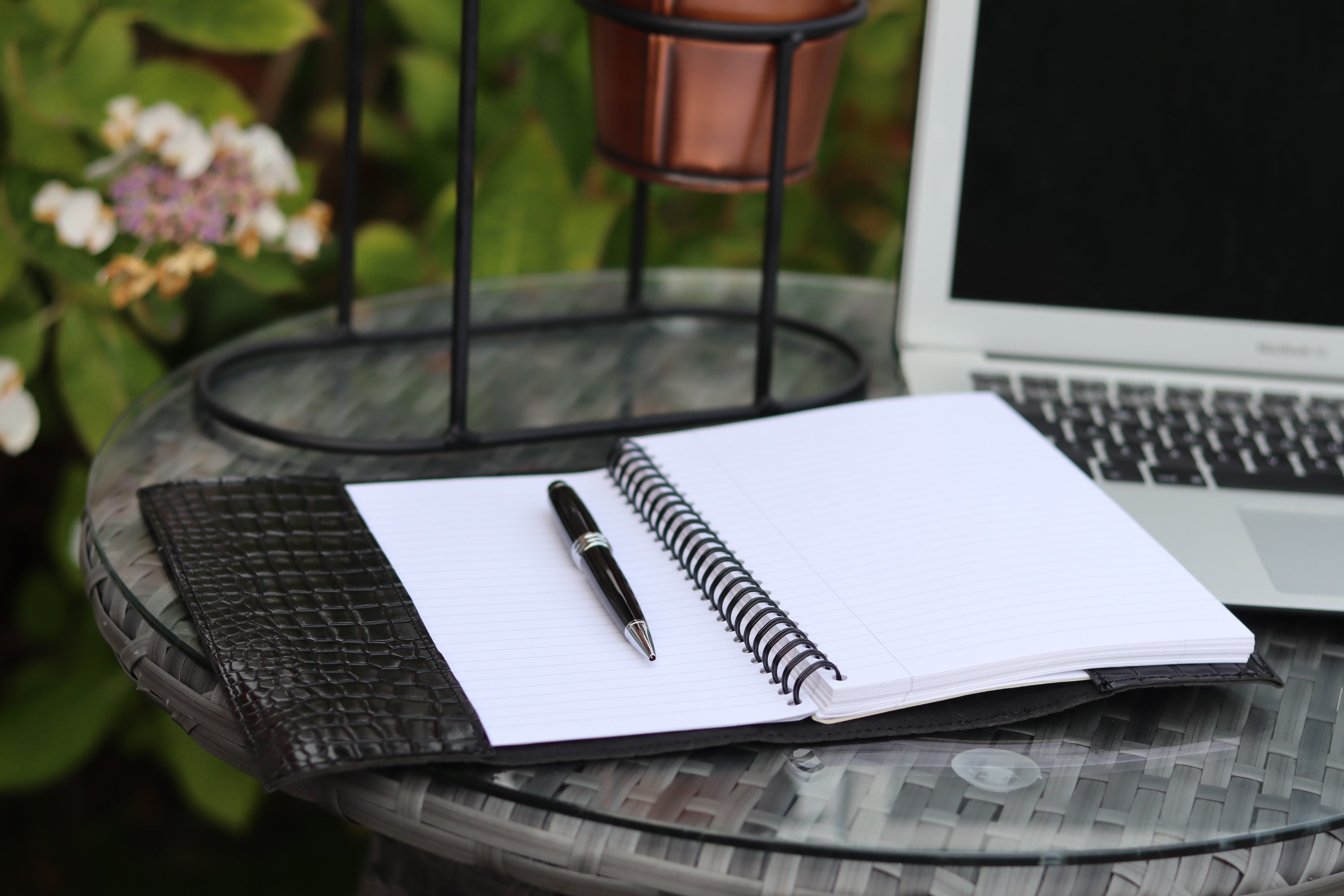 Black Glossy Leather Book Cover - Etsy