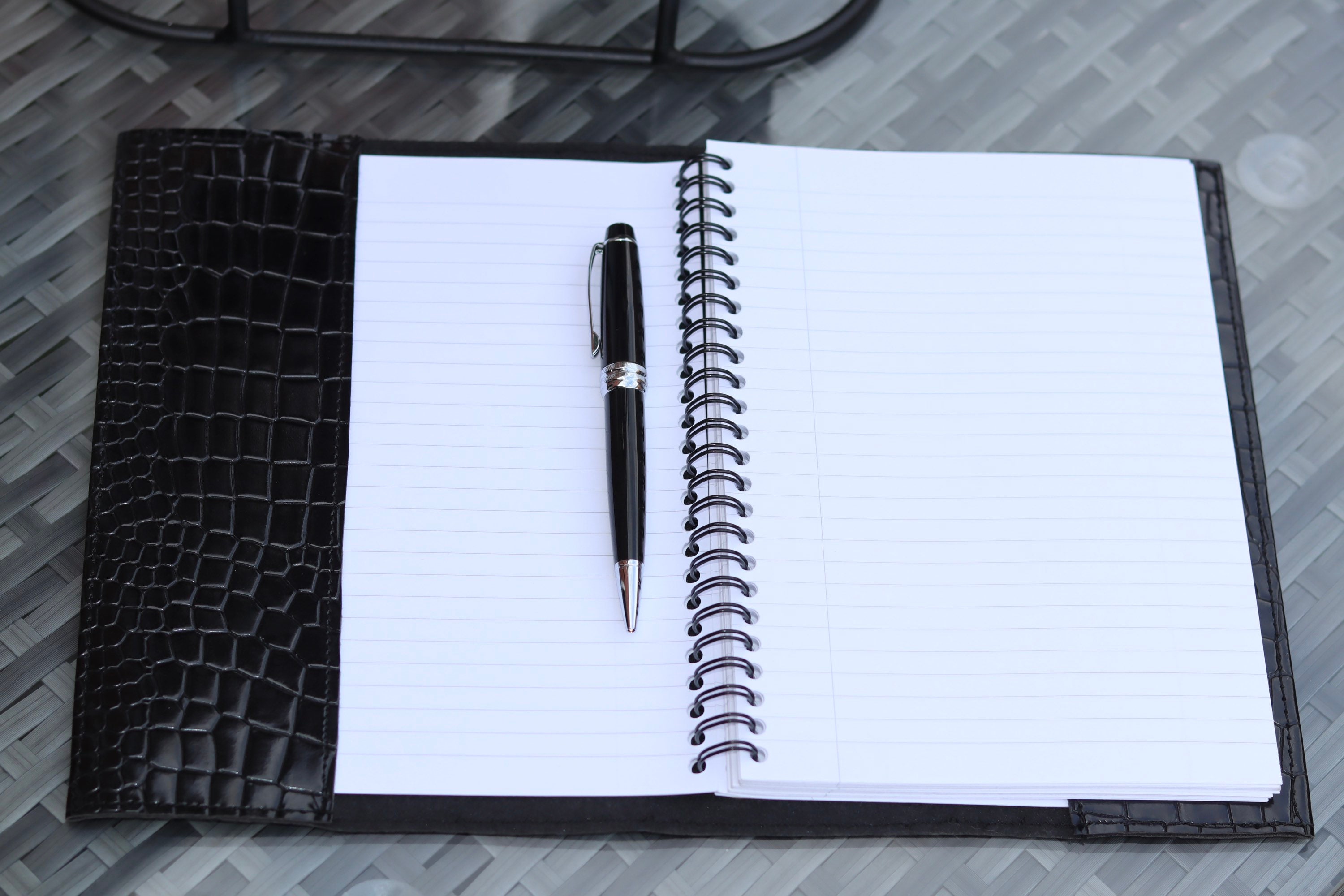 Black Glossy Leather Book Cover - Etsy