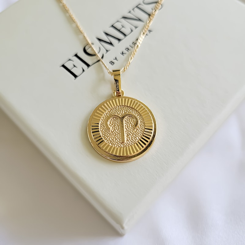 Aries Necklace - Etsy