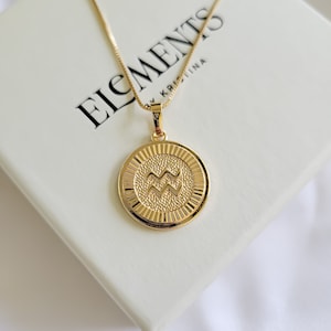 Aquarius Necklace Etsy
