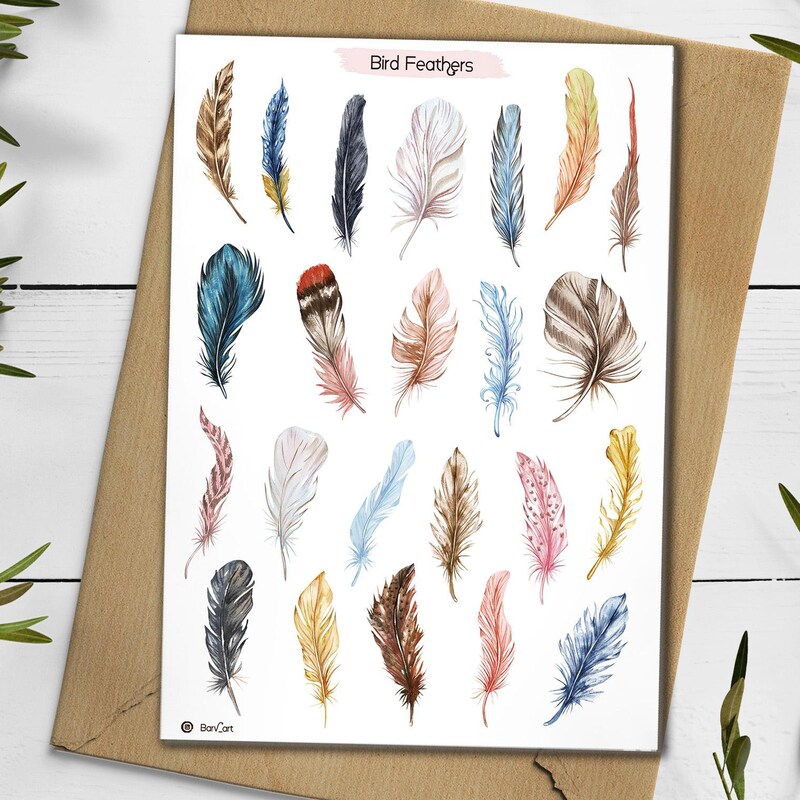 Feather Bullet Journal - Etsy