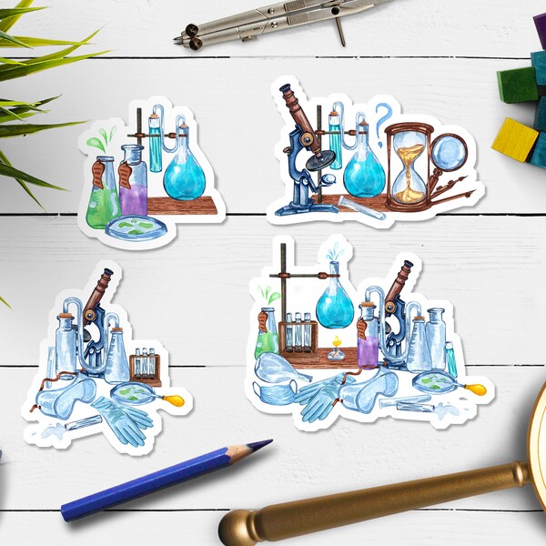 Science Sticker - Etsy