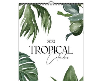 2023 Tropical Calendar - Etsy