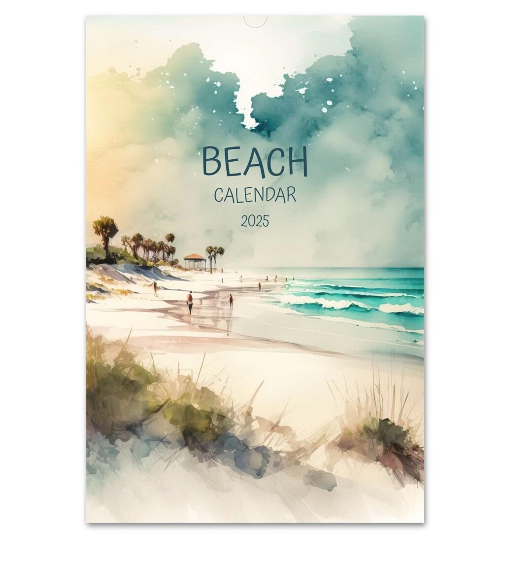 2026 Calendar, Beach Calendar, Academic Calendar, Landscape Calendar ...