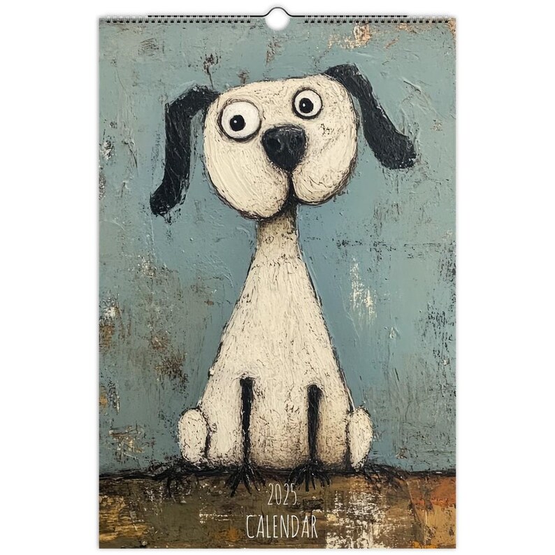 2026 Wall Calendar, Funny Dog Calendar, Wall Calendar, Cute Dog ...