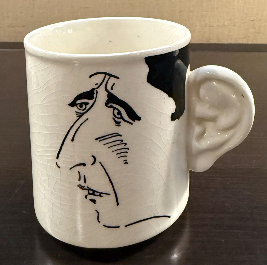 Royal Family Carlton Ware Ear Mug Engagement of Prince Charles to Lady ...
