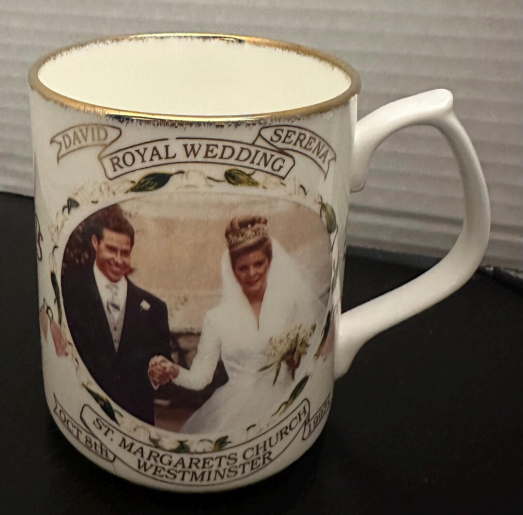 Royal Family Princess Margaret Son David Linley Wedding Mug - Etsy