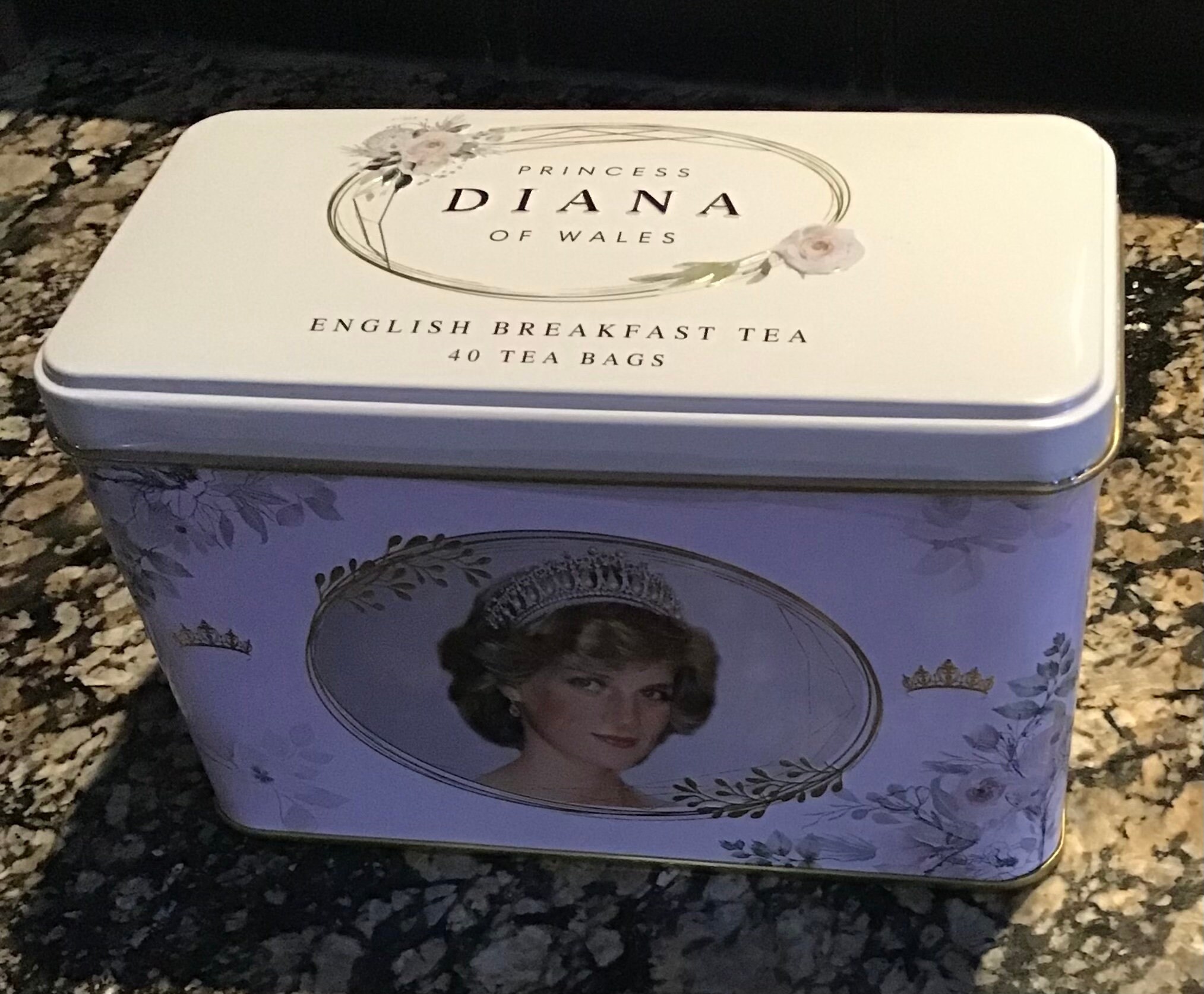 Royalty Tea Tin Princess Diana Sealed - Etsy