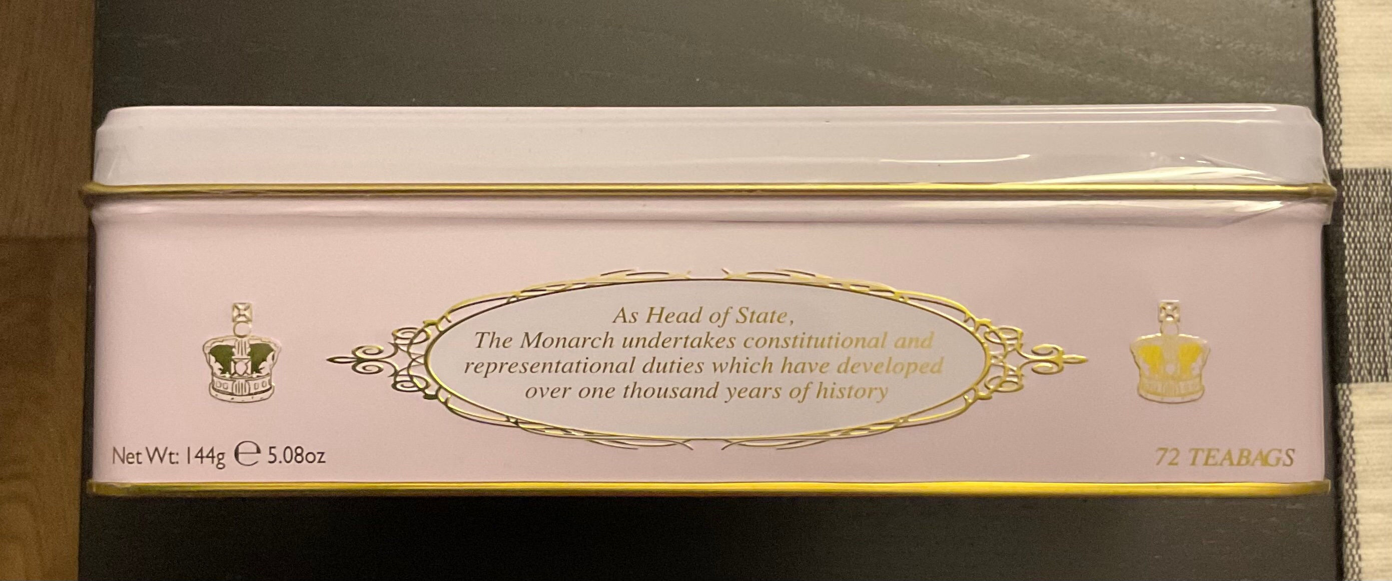 Royal Family Queen Elizabeth II Tin and Tea 3 Varieties of Tea - Etsy ...