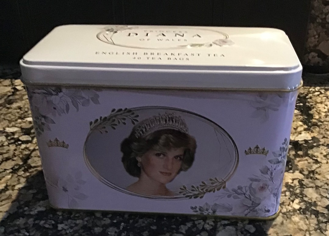 Royalty Tea Tin Princess Diana Sealed - Etsy