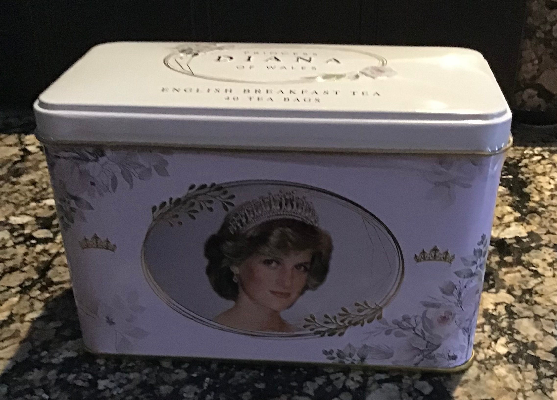 Royalty Tea Tin Princess Diana Sealed - Etsy