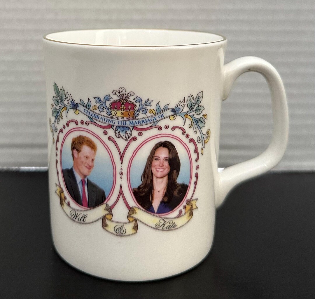 Rare Royal Commemorative Mistake Mug Prince William and Catherine ...