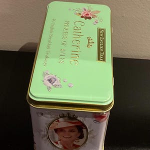 Royal Family Catherine Princess of Wales Tea Tin - Etsy