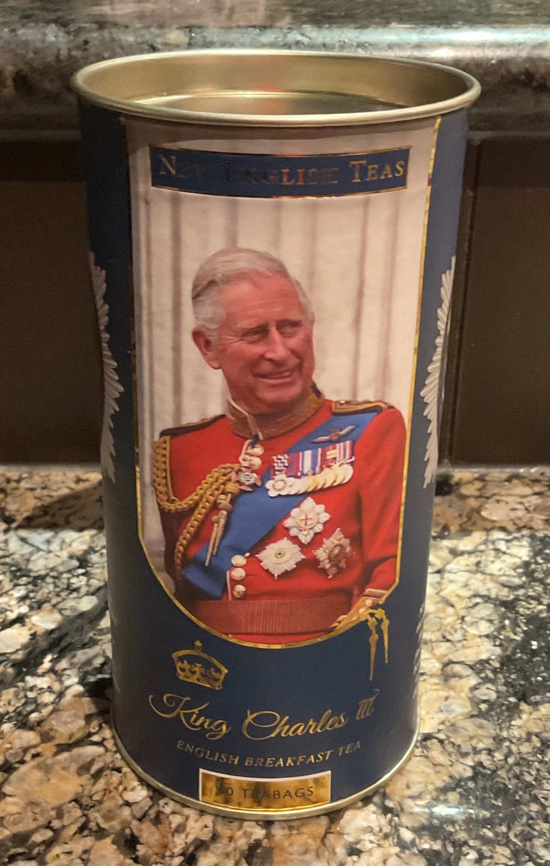 King Charles III Royalty Commemorative English Tea - Etsy