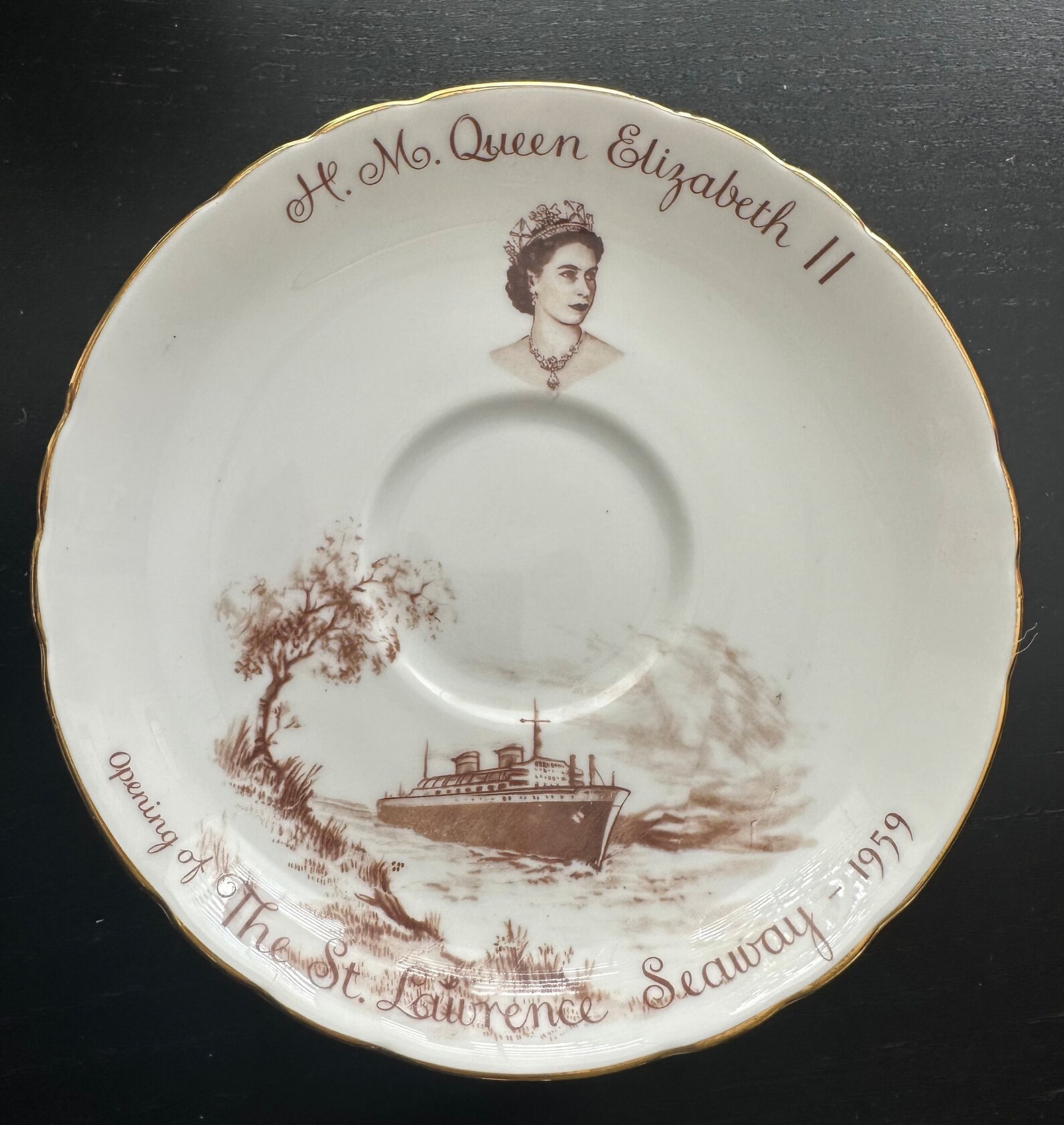 Royal Family Tuscan Queen Elizabeth II 1959 Cup and Saucer - Etsy