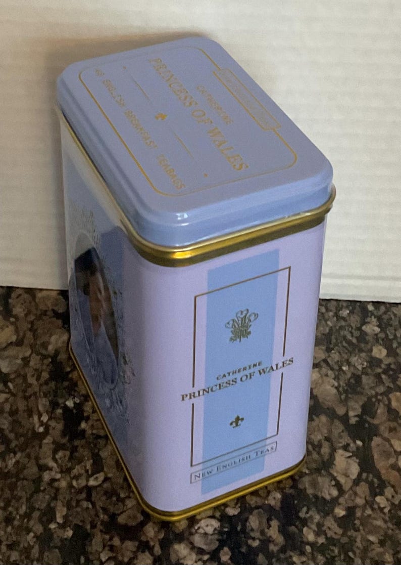 Royal Family Catherine Princess of Wales Tea Tin - Etsy