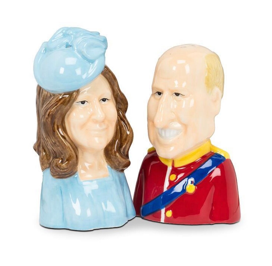 Prince William and Princess Catherine ( Kate ) Salt and Pepper Shakers ...