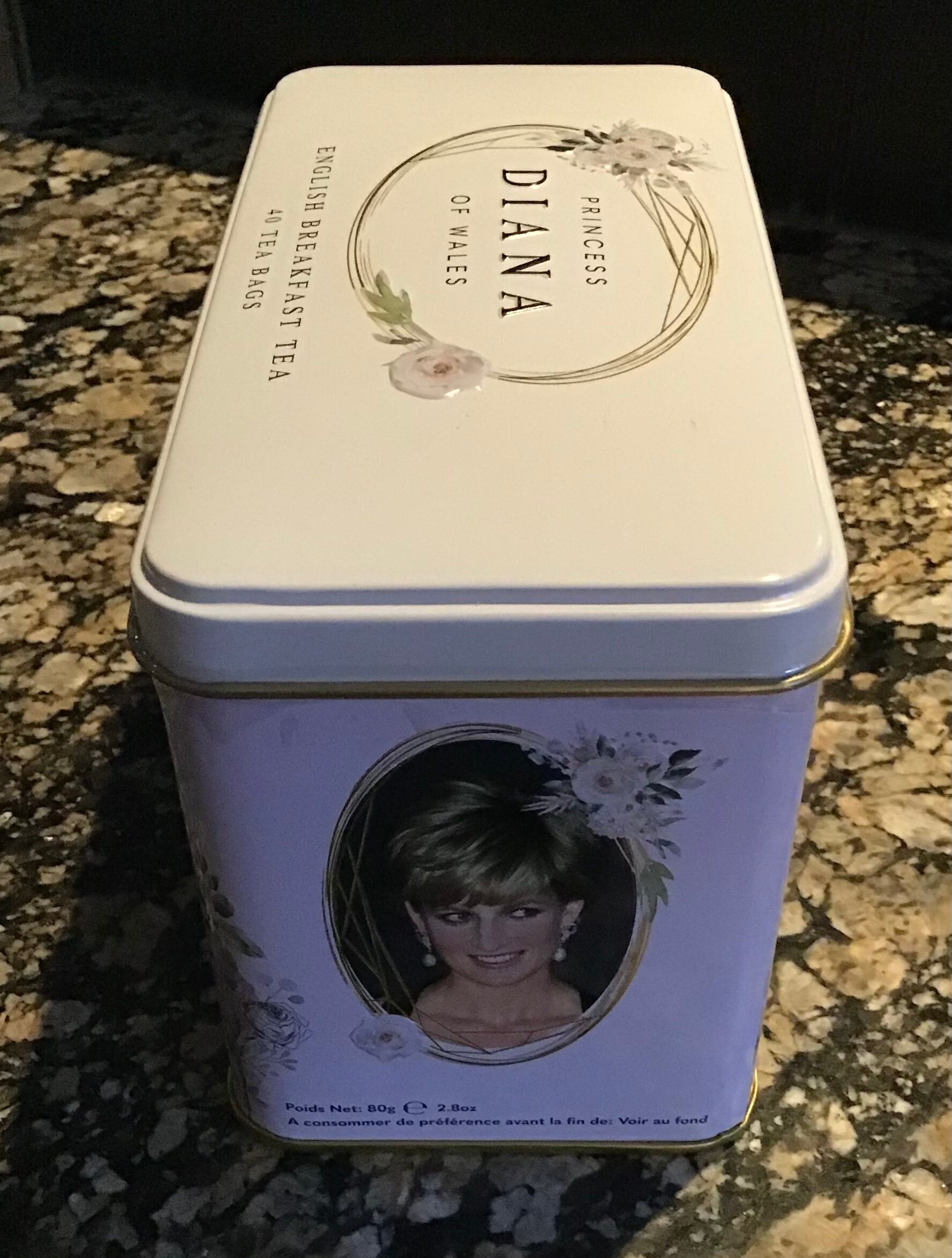 Royalty Tea Tin Princess Diana Sealed - Etsy