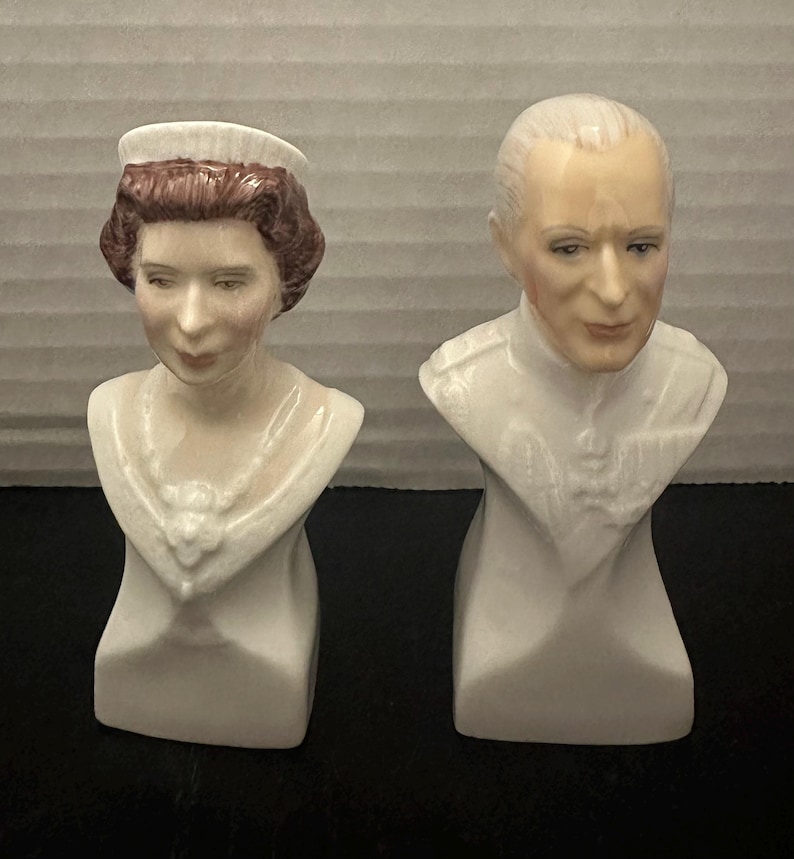 Rare Set of 6 Royal Family Limited Edition Royal Staffordshire Busts - Etsy