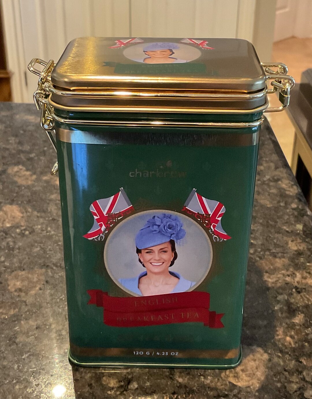 Royalty Tea Tin Catherine Princess of Wales - Etsy