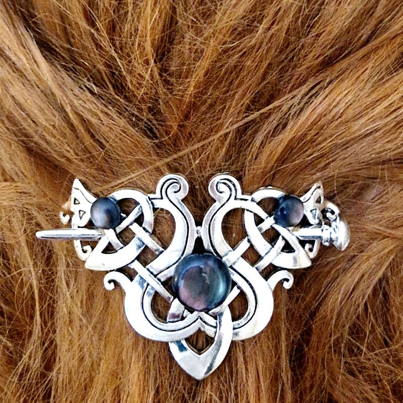 Celtic Claw Clips - Etsy UK