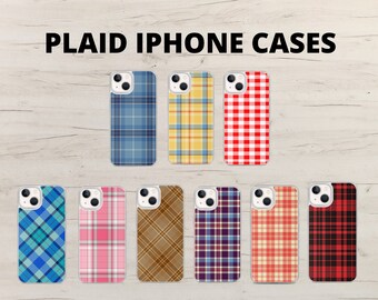Plaid Iphone Case | Etsy