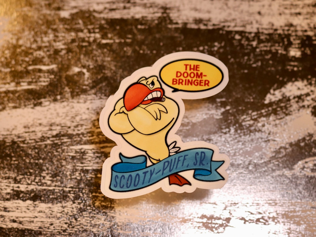 Scooty-puff, Sr. Logo, the Doom Bringer - Etsy