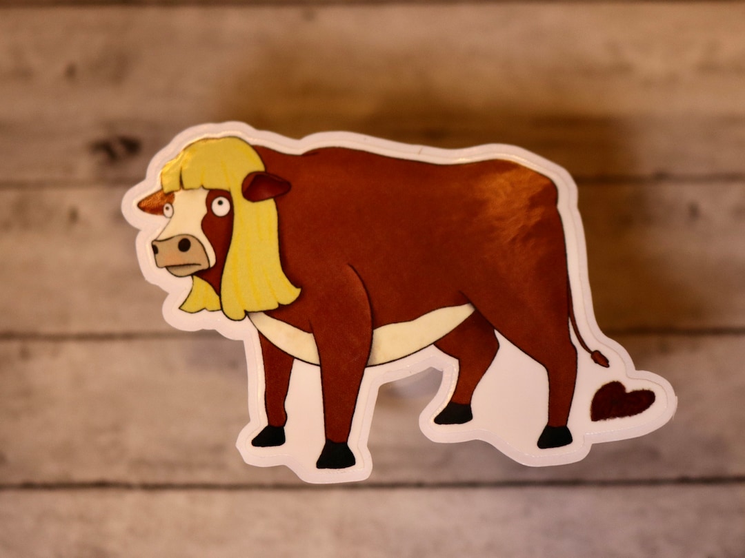 Moolissa’s Heart - Bobs Burgers Sticker - Etsy
