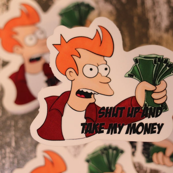 Shut up Sticker - Etsy