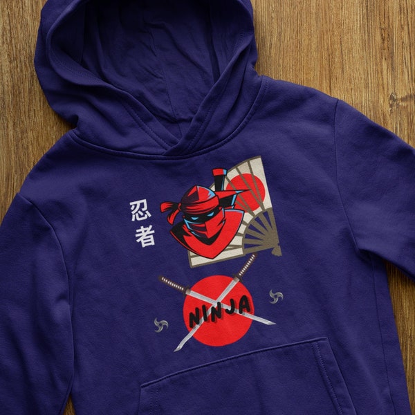 Ninja Hoodie - Etsy