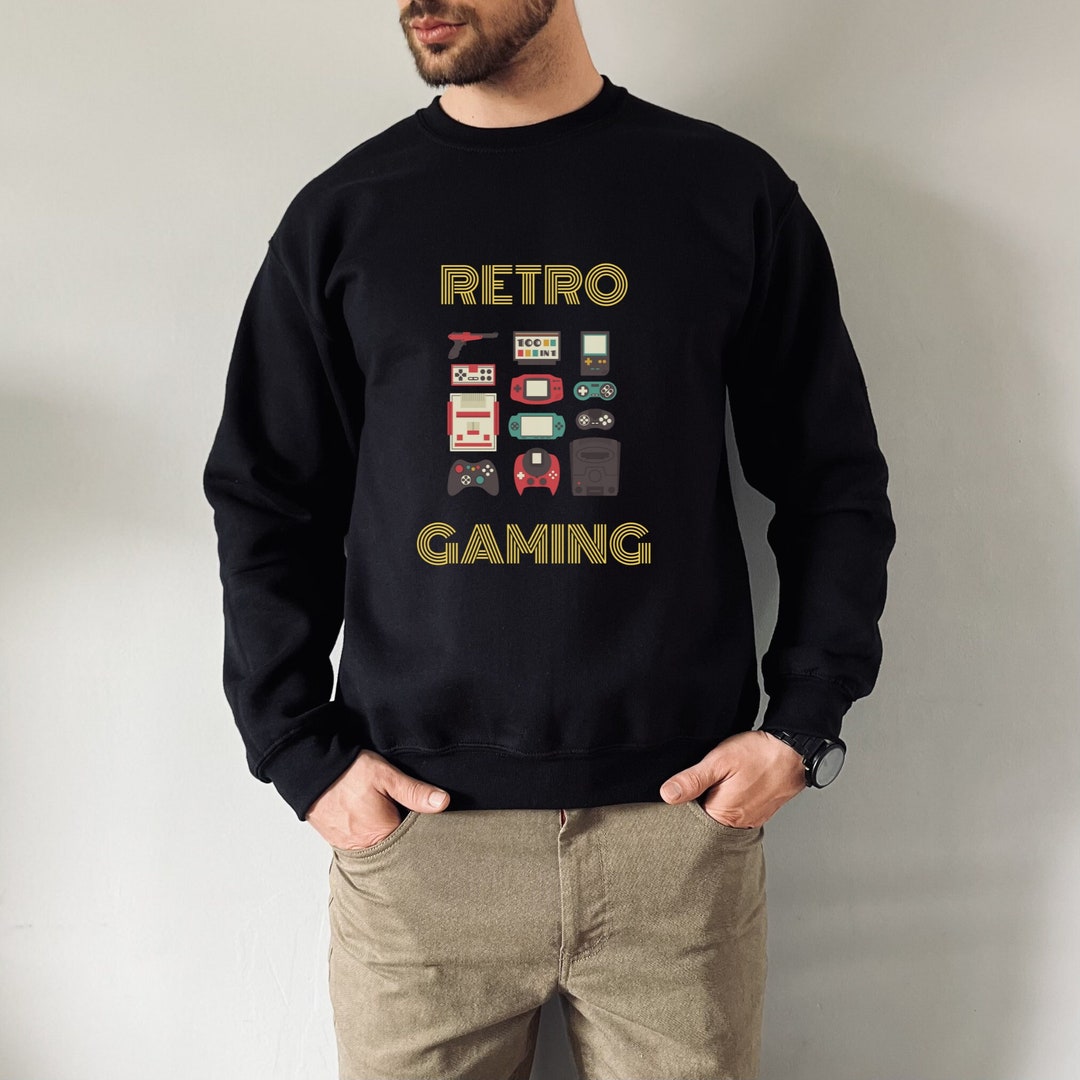 Retro Gaming Sweater, Gifts for Gamers, Video Games Shirt, Gifts for ...