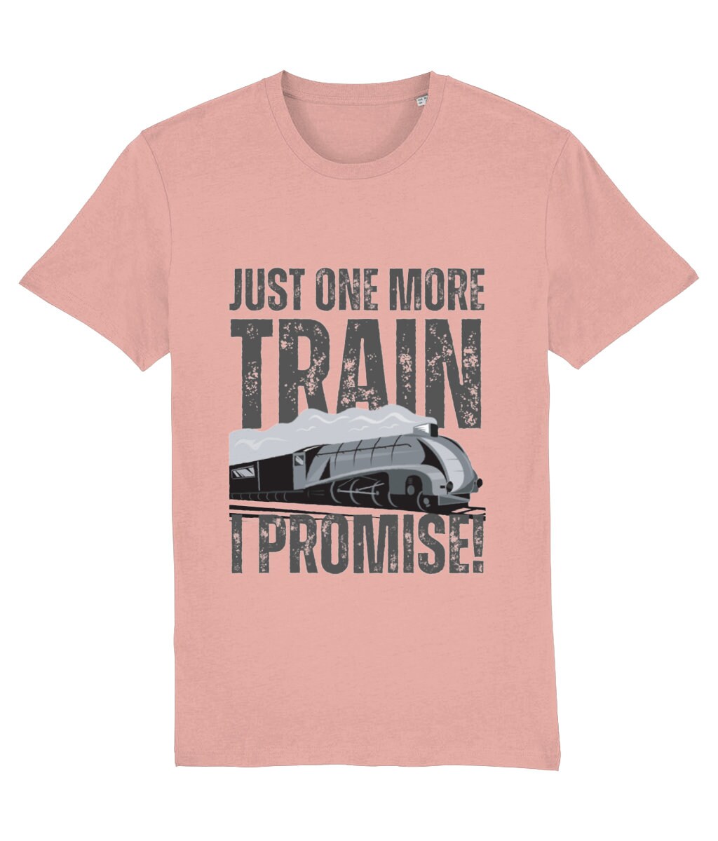 Train Gifts Train Shirt Just One More Train I Promise Funny Train T ...