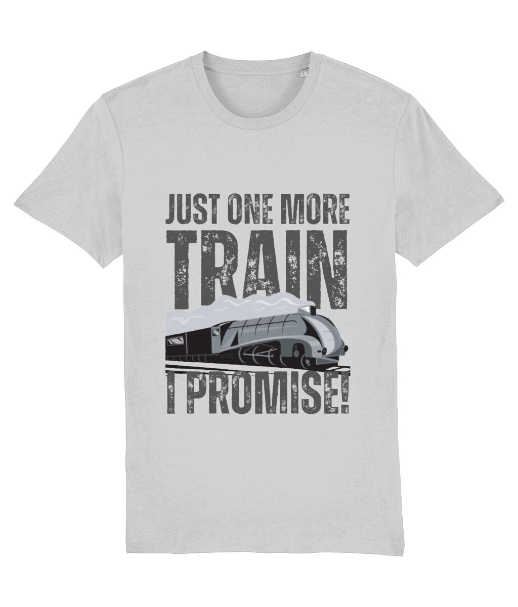 Train Gifts Train Shirt Just One More Train I Promise Funny Train T ...