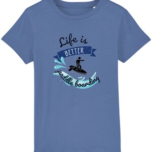Kids Paddleboard T Shirt Paddle Boarding Gift for Boys Girls ...