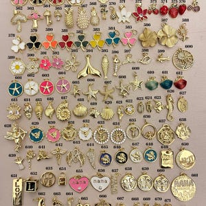 Custom Multi Charm Necklace, Build Your Own Charm Necklace ...