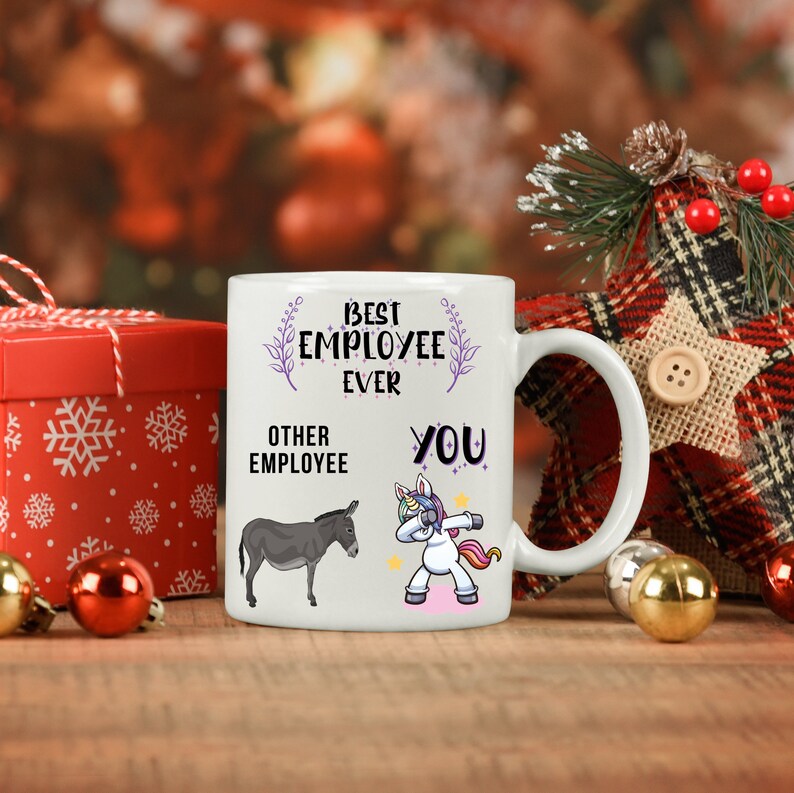 Funny Employee Gift, Employee Mug, Employee Birthday Gift, Employee ...