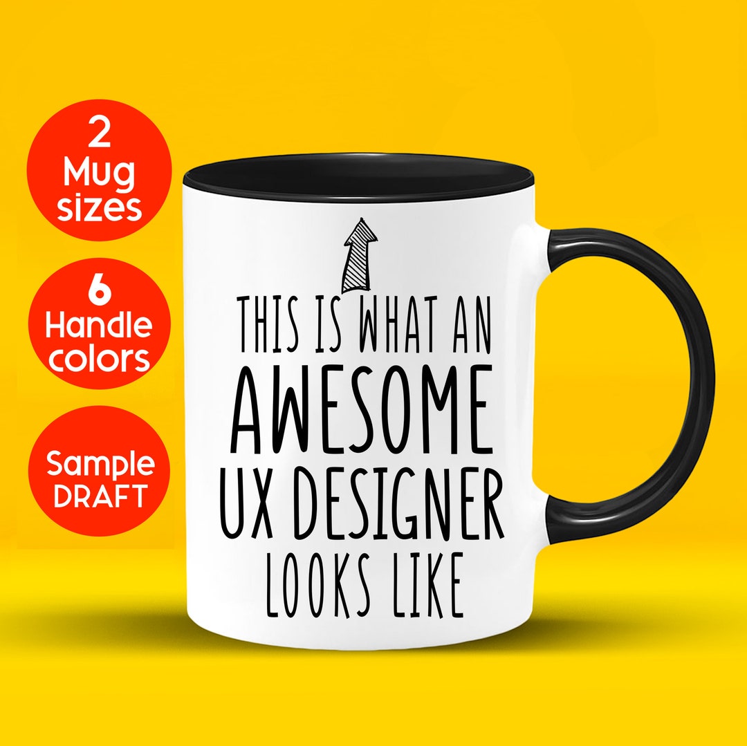 UX Designer Gift, Ux Designer Mug, Ux Designer Appreciation Present, Ux ...